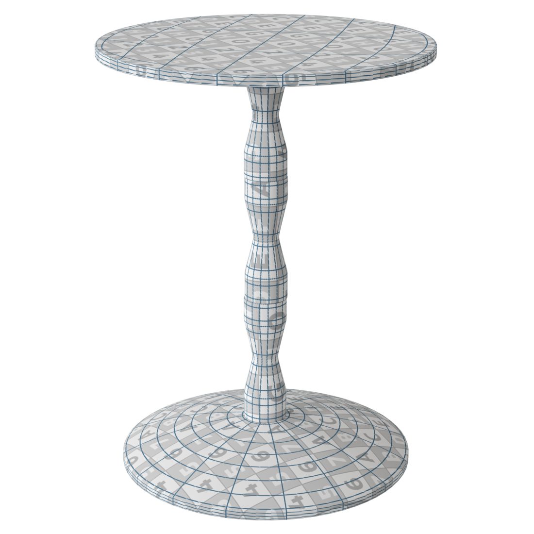 Pedestal Table By Matti Klene 3D Model for VRay, Corona | CGMood