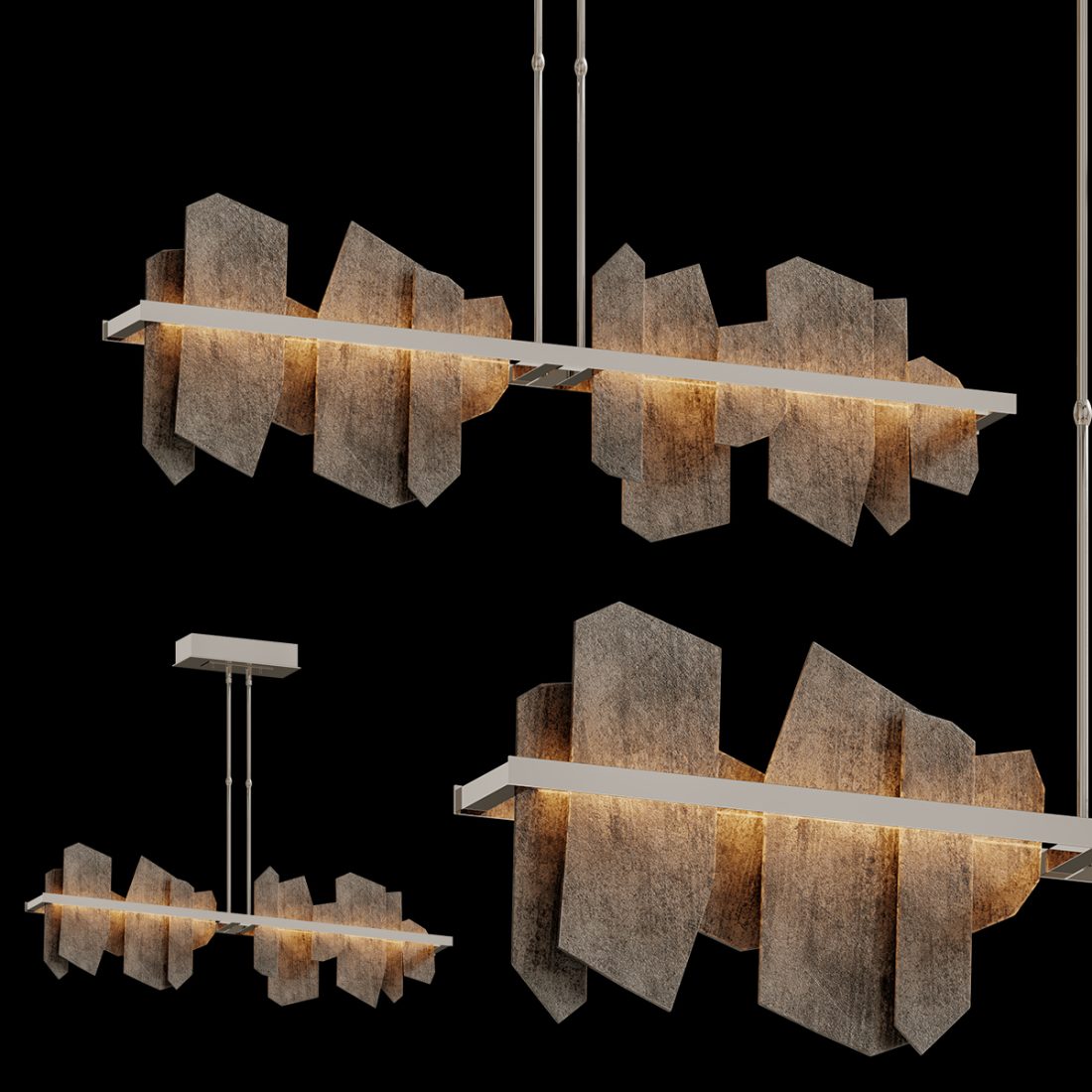 Hubbardton Forge Ardesia 1 - Light Led Pendant - 3D Model for Corona