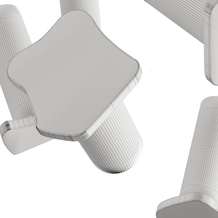 Industrial Wall Hooks By Blanked Studios - 3D Model for VRay, Corona