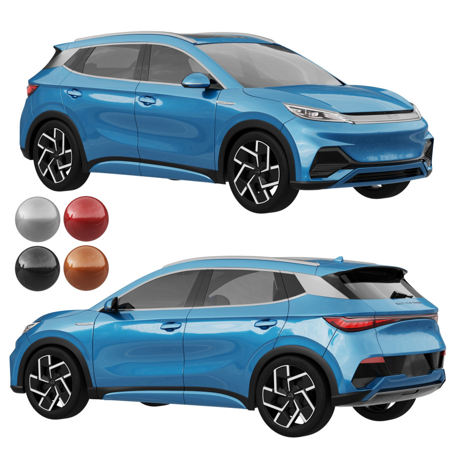 Byd Atto 3 - 3D Model for Corona
