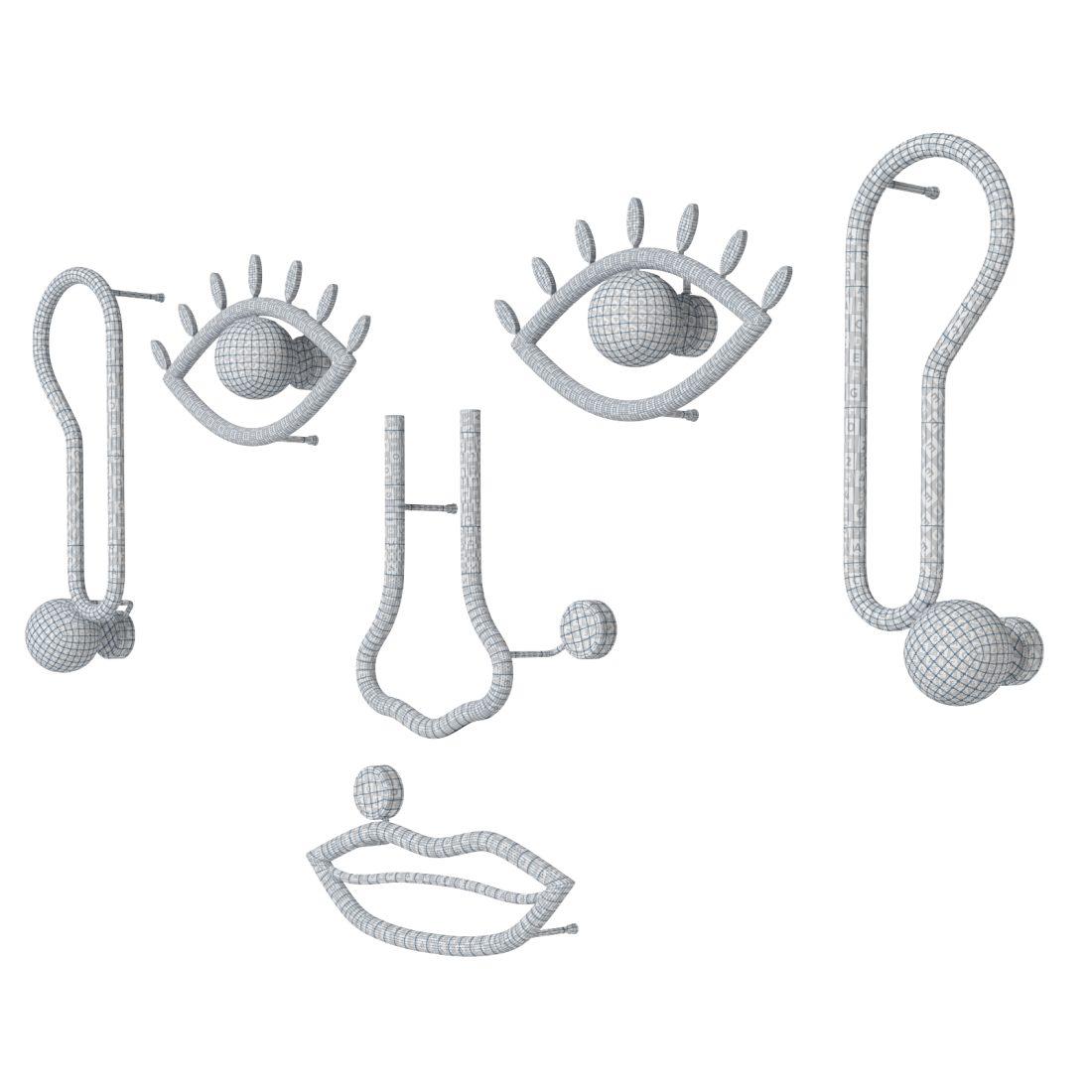 Masiero Visio A Ful - 3D Model for VRay, Corona