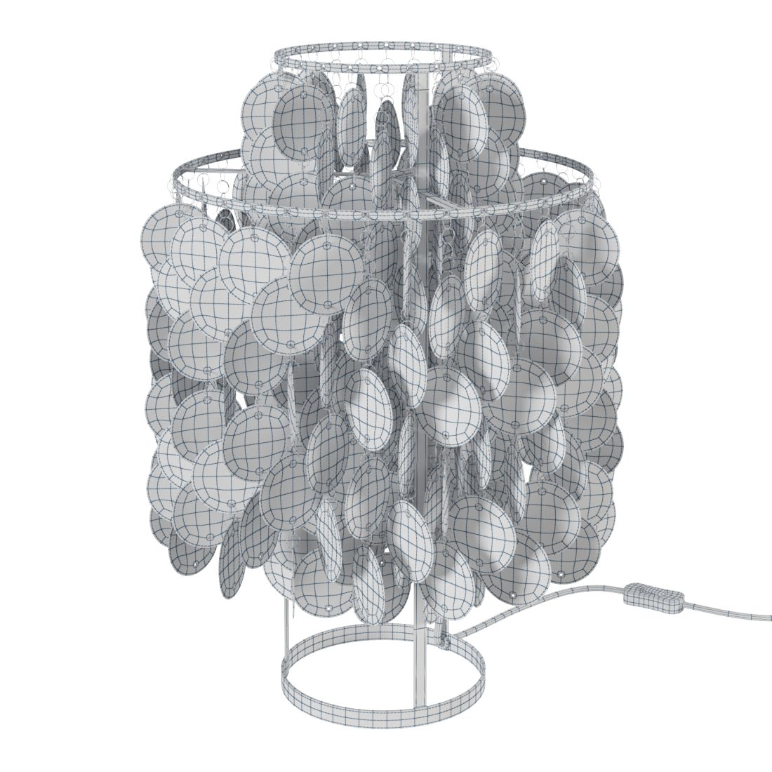 Verpan Fun Table Lamp 2tm - 3D Model for VRay, Corona