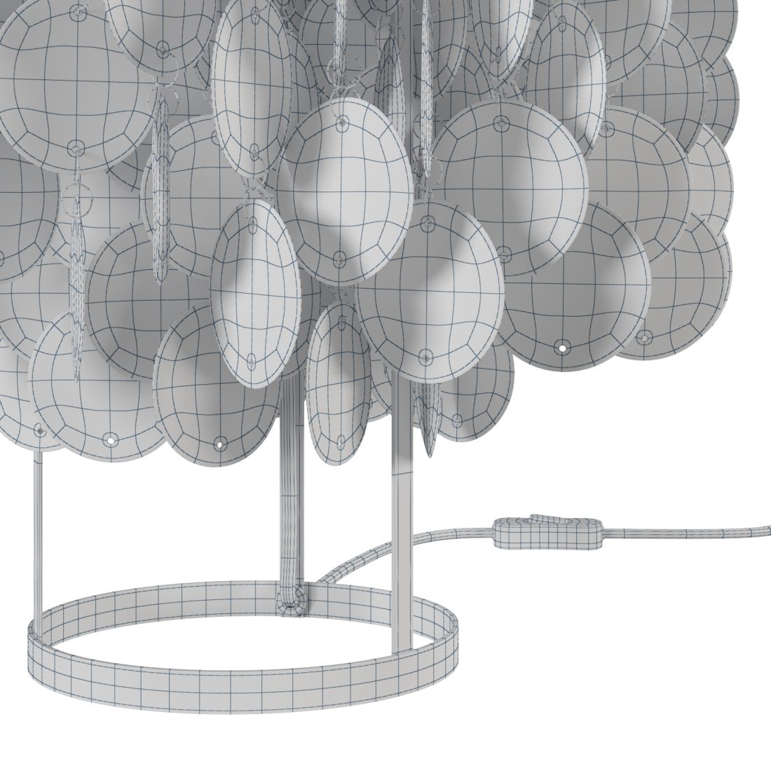 Verpan Fun Table Lamp 2tm - 3D Model for VRay, Corona