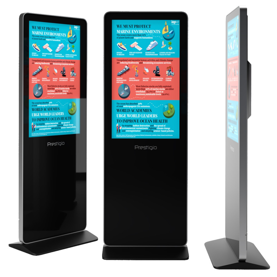 Prestigio Ds Totem 43 "indoor, Windows Pc 3D Model for VRay, Corona ...