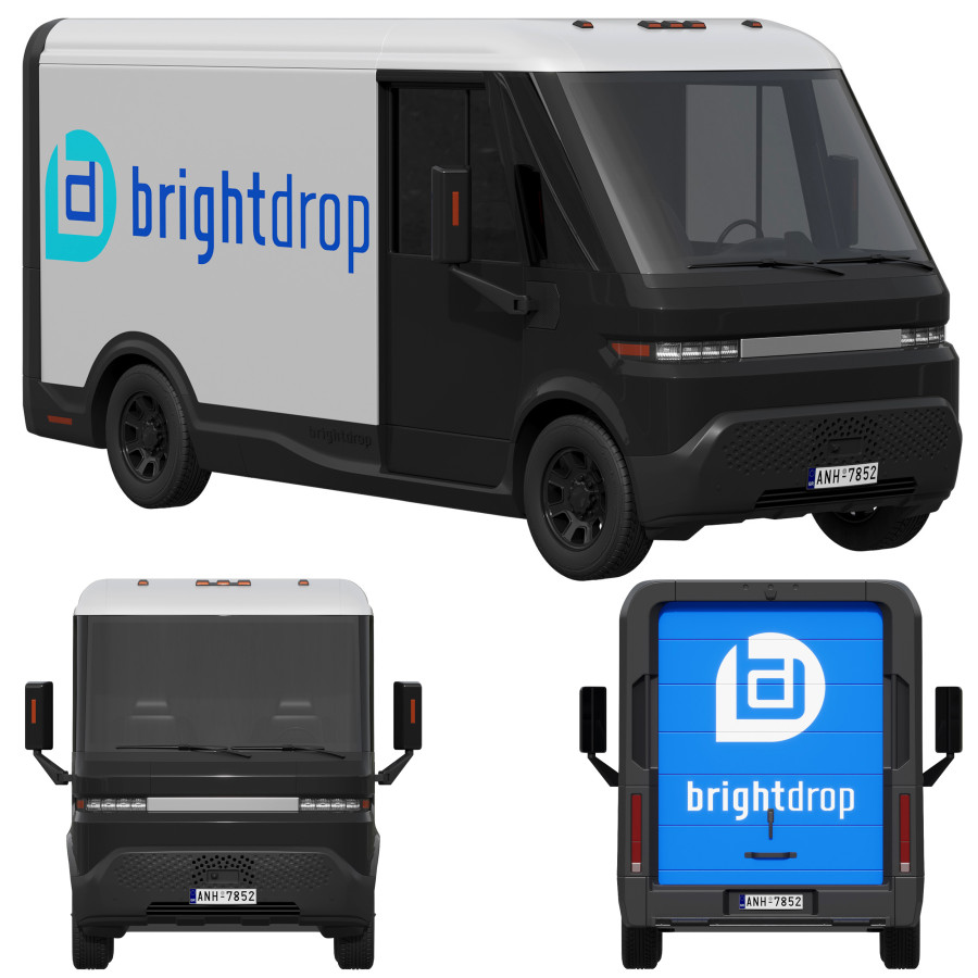 BrightDrop Zevo 400 - 3D Model for Corona