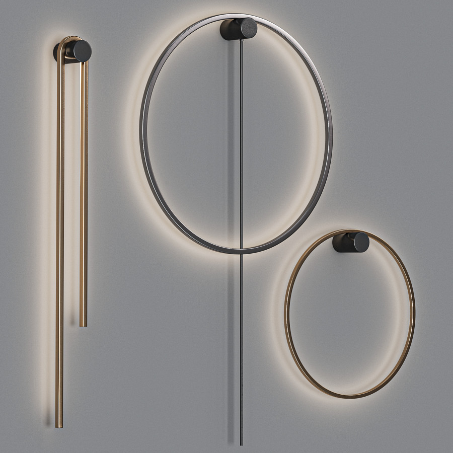Sconce Wild Ring 3D Model for Corona | CGMood