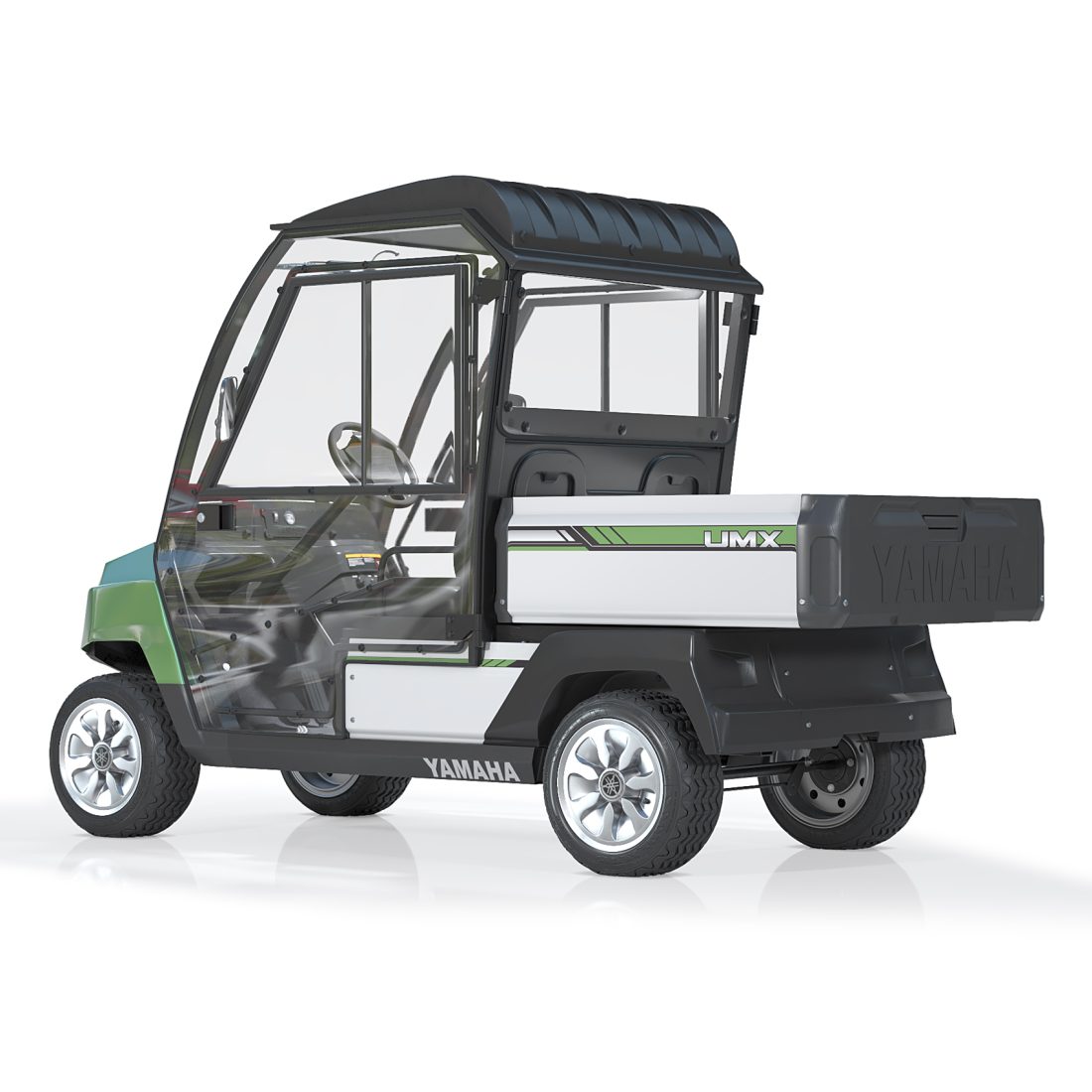 Yamaha Golf Cart Umax Cab - 3D Model for VRay, Corona
