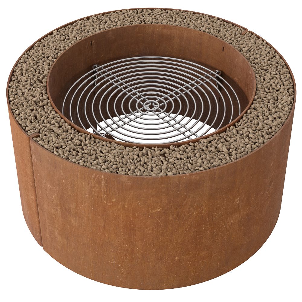 Ak47 Mangiafuoco Fire Pit - 3D Model for VRay, Corona
