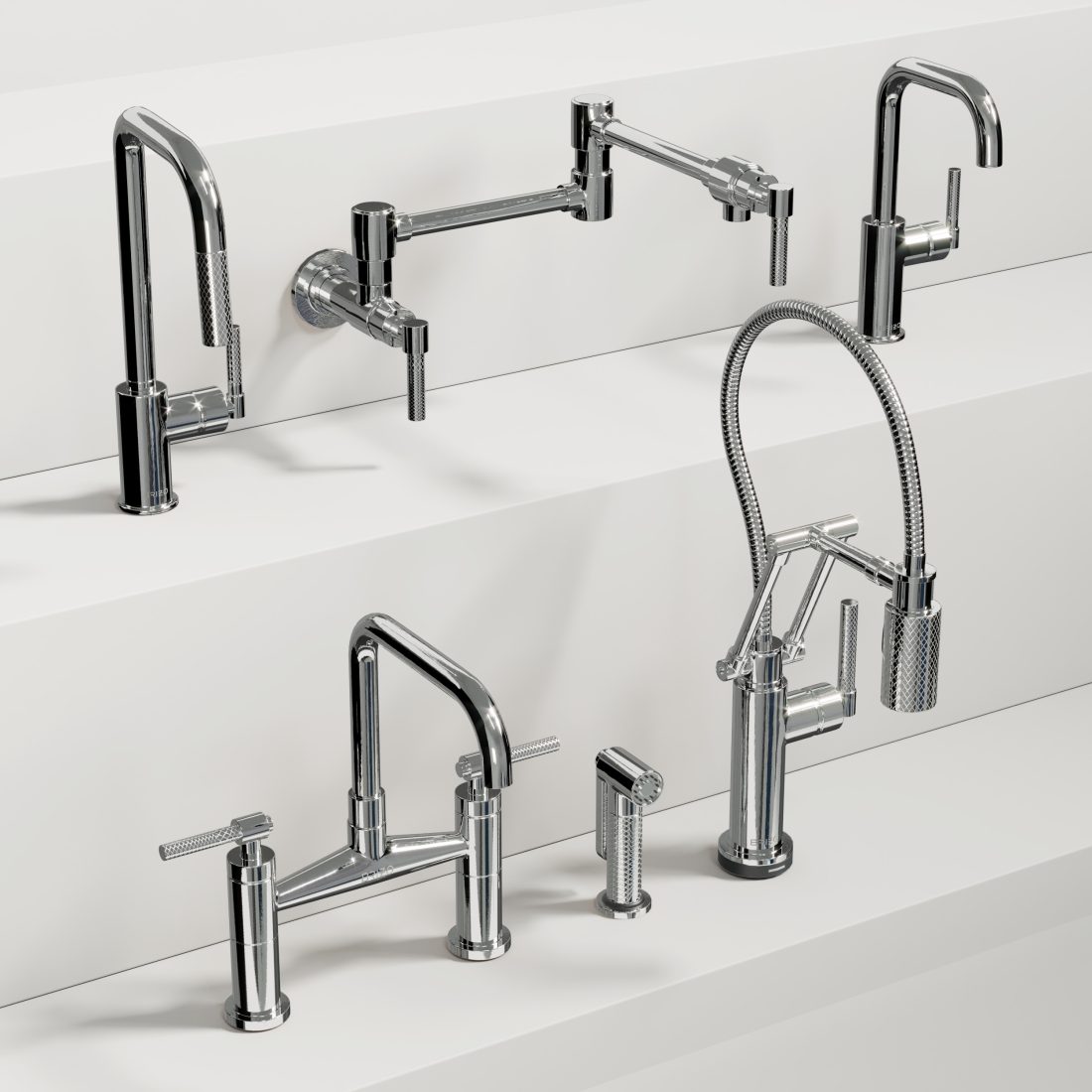 Brizo Bathroom Faucet 3D Model for VRay, Corona | CGMood