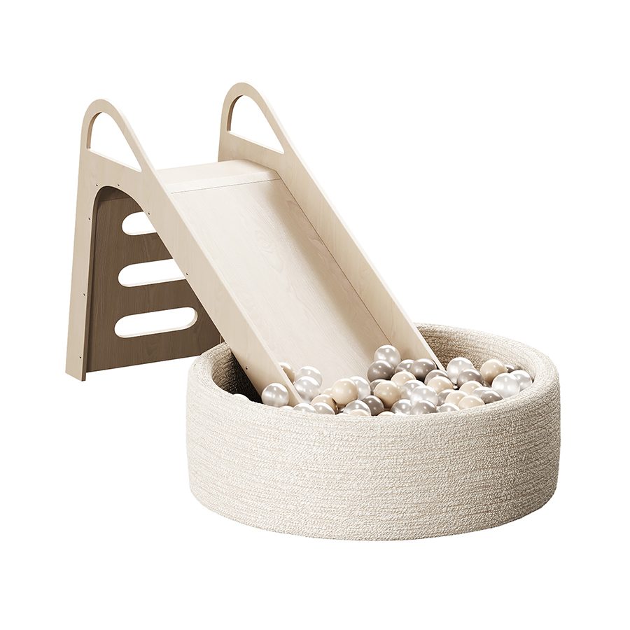 Fleur Ball Pit With Arlo Slide By Nuage Interiors - 3D Model for VRay ...