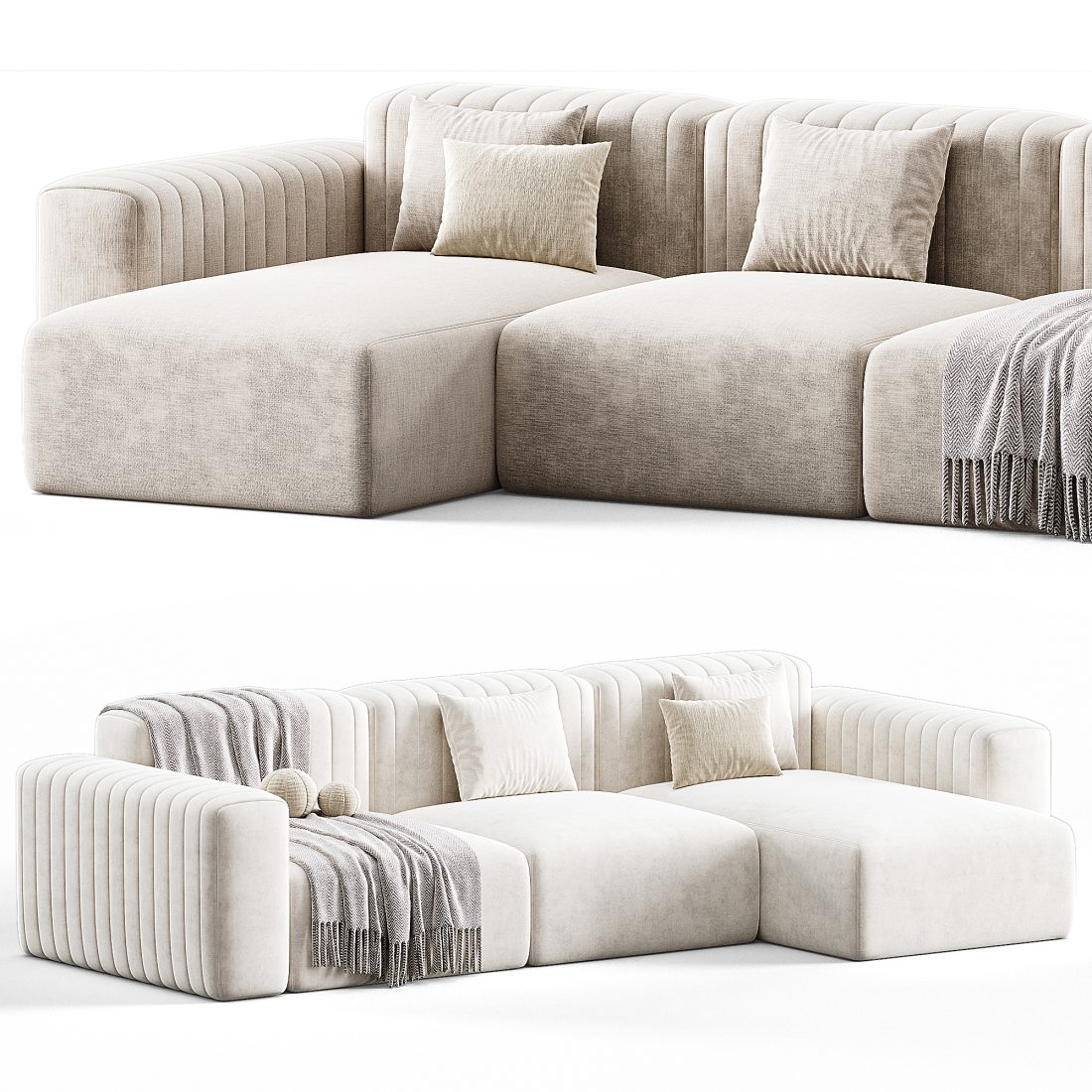 Riff Sofa By Norr11 3D Model for Corona | CGMood