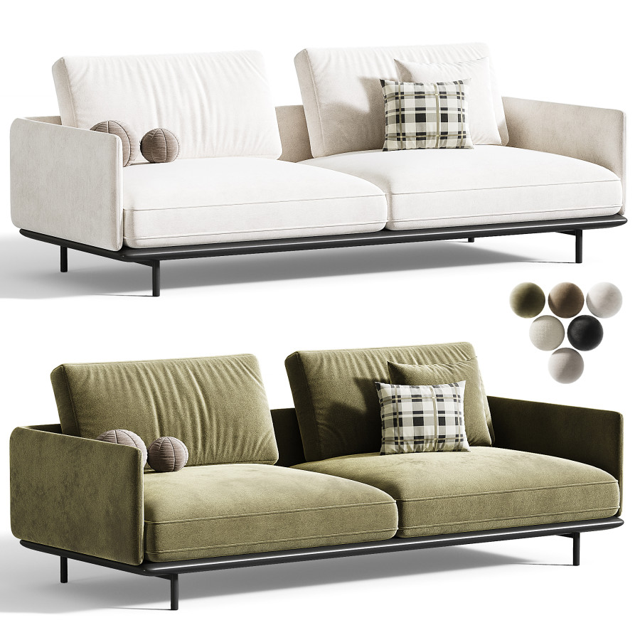 Rolf Benz 536 Liv Smart - 3D Model for Corona