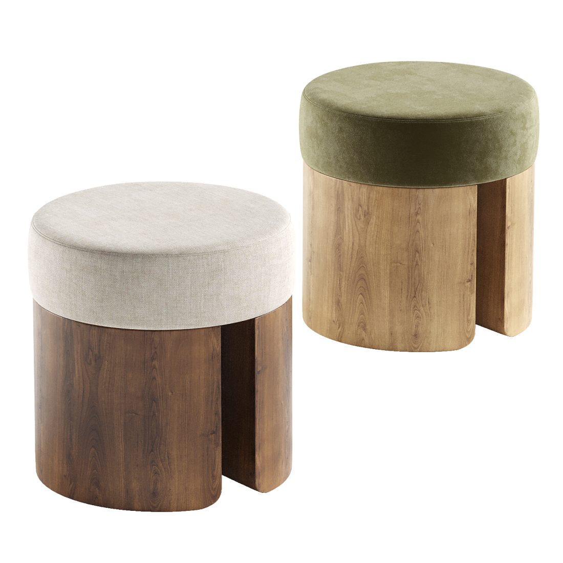 Pauline Stool 3D Model for VRay, Corona | CGMood