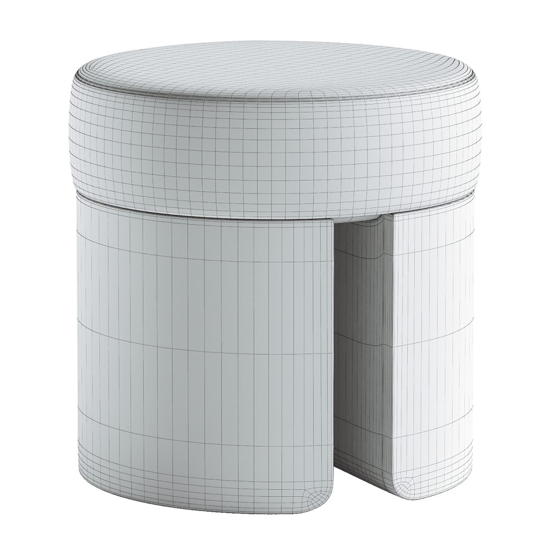 Pauline Stool 3D Model for VRay, Corona | CGMood