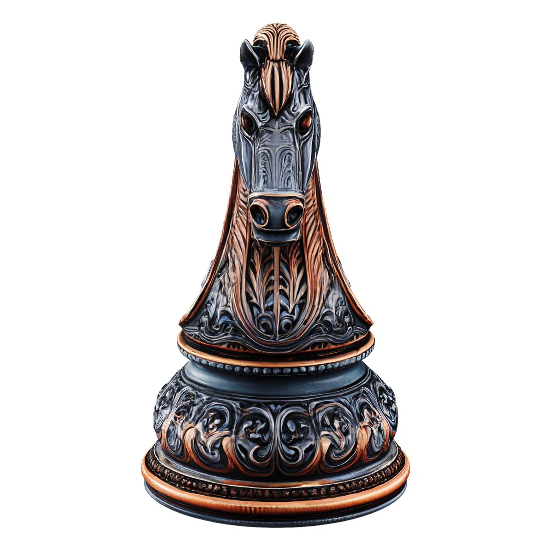 Horse Chess - 3D Model for VRay, Corona