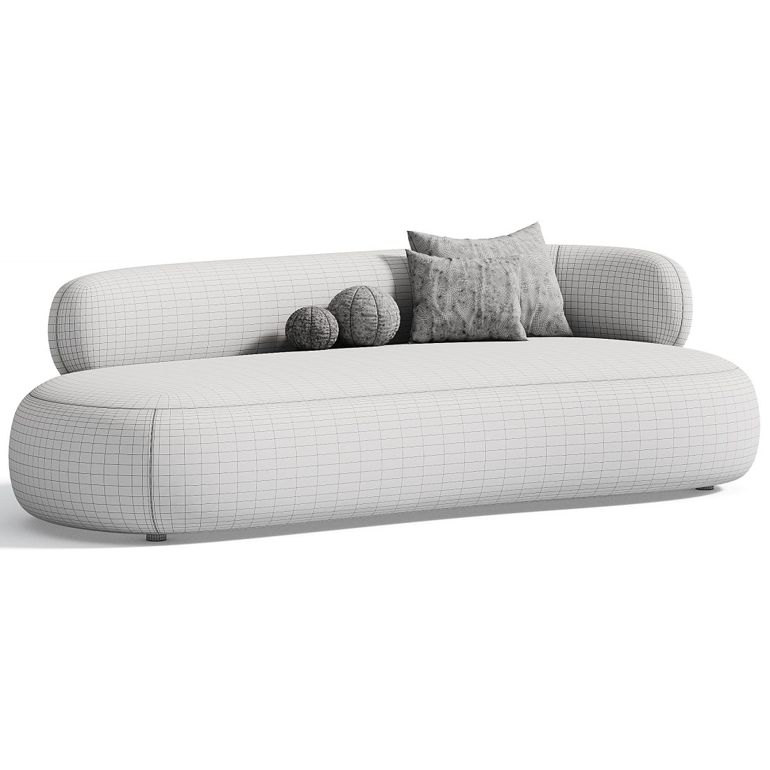 Canape Haricot Alba Sofa By Westwingnow 3D Model for Corona | CGMood