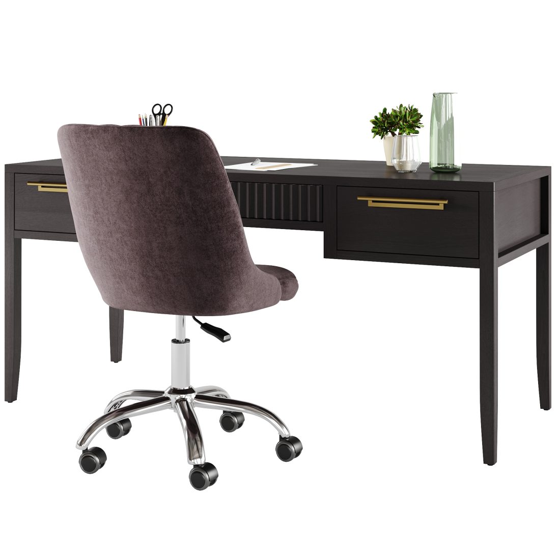 Moon Desk 3D Model for VRay, Corona | CGMood