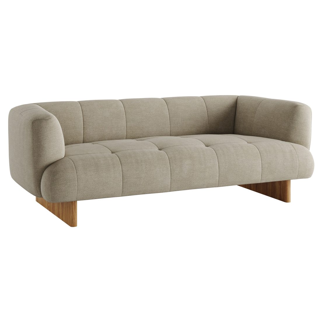 Sofa Quilton Lift 2 Seater 3D Model for VRay, Corona | CGMood