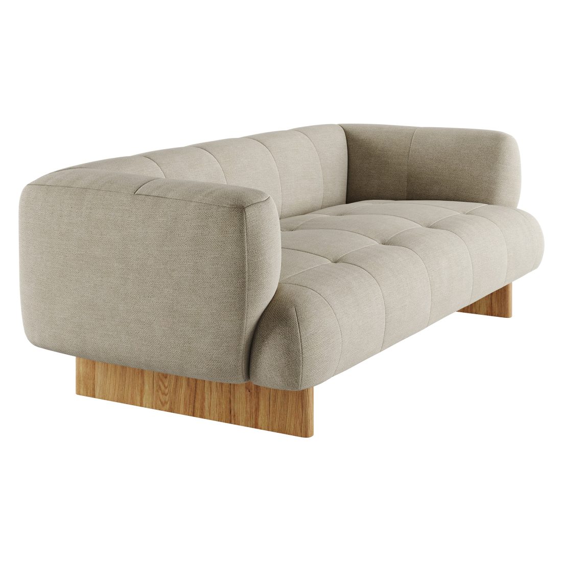 Sofa Quilton Lift 2 Seater 3D Model for VRay, Corona | CGMood