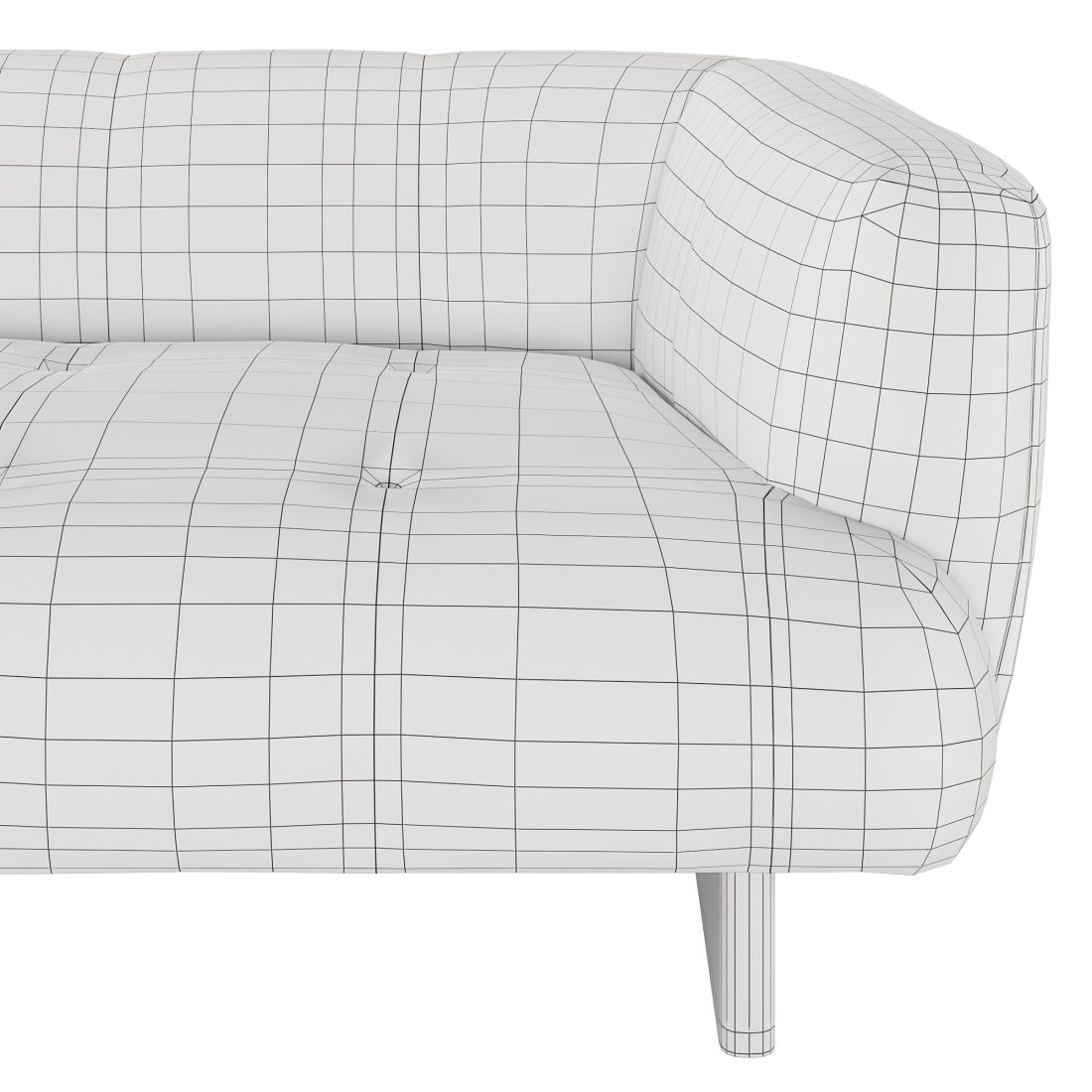 Sofa Quilton Lift 2 Seater 3D Model for VRay, Corona | CGMood