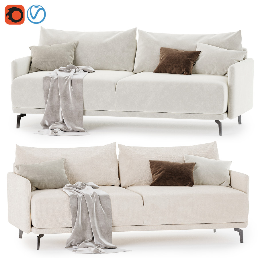 Archi Sofa 3D Model for VRay, Corona | CGMood