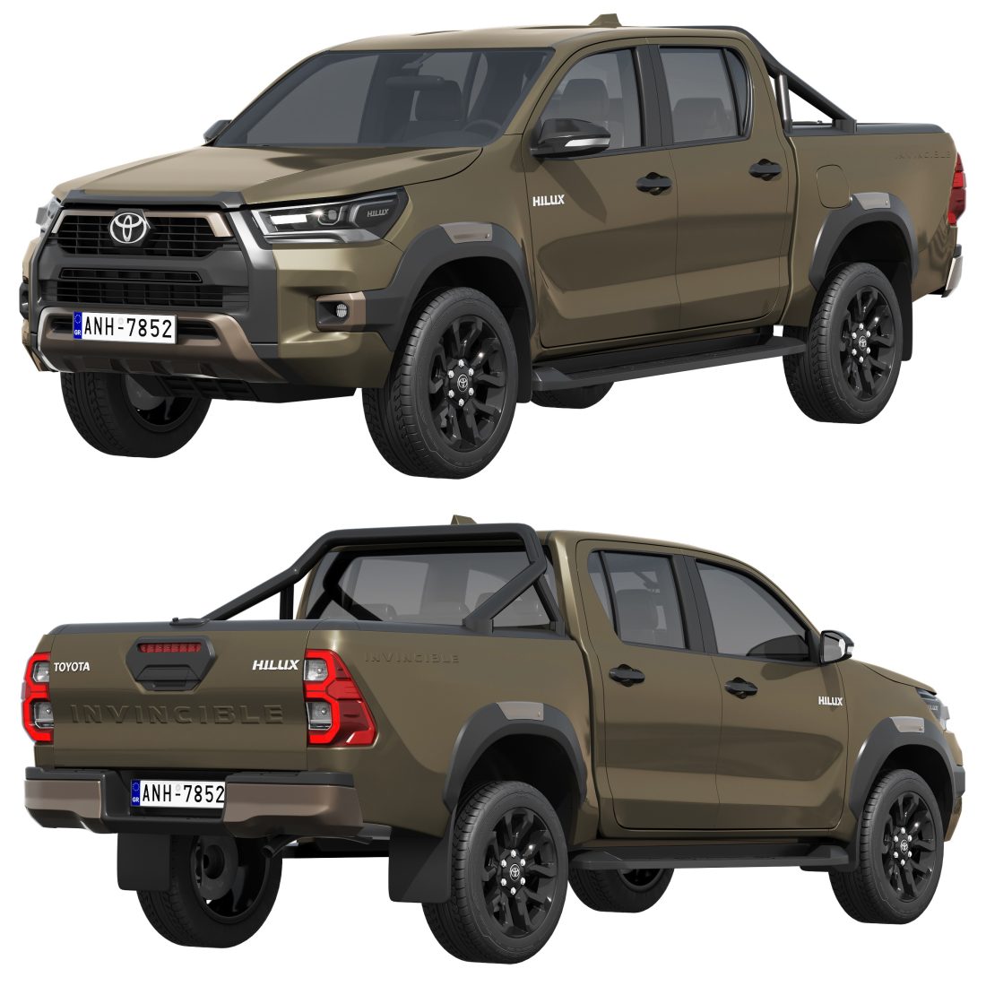 Toyota Hilux Invincible 2024 3D Model for Corona | CGMood