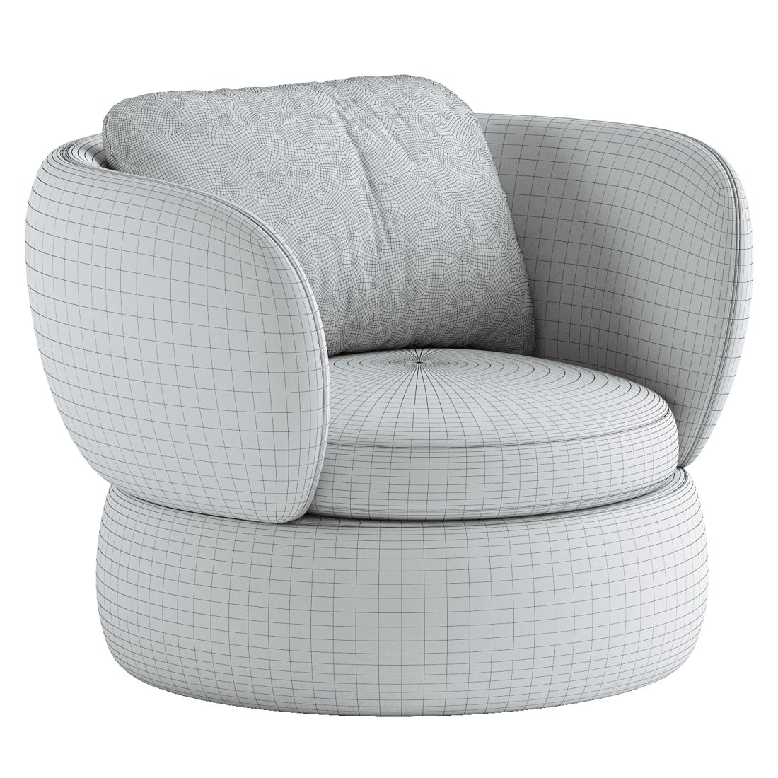 Winona Occasional Chair 3D Model for VRay, Corona | CGMood