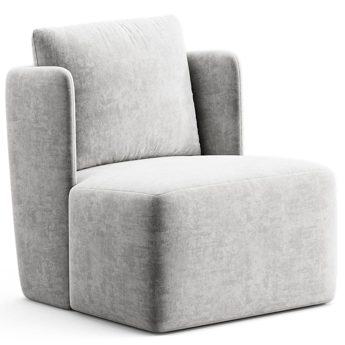 Keeton Fit Armchair By Meridiani - 3D Model for Corona