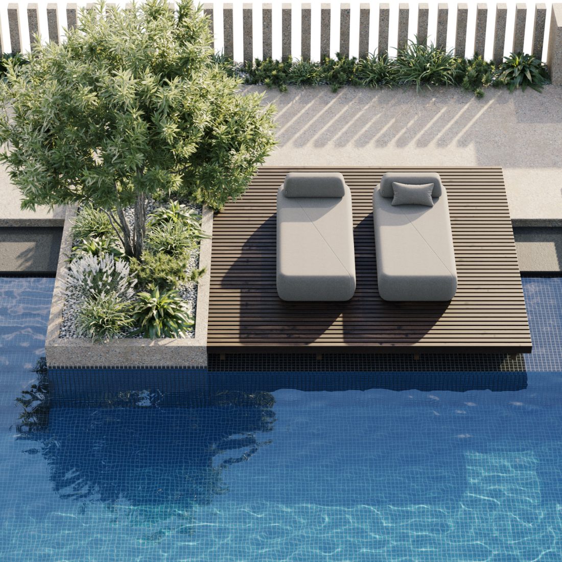 Swimming Pool 4 3D Model for Corona | CGMood