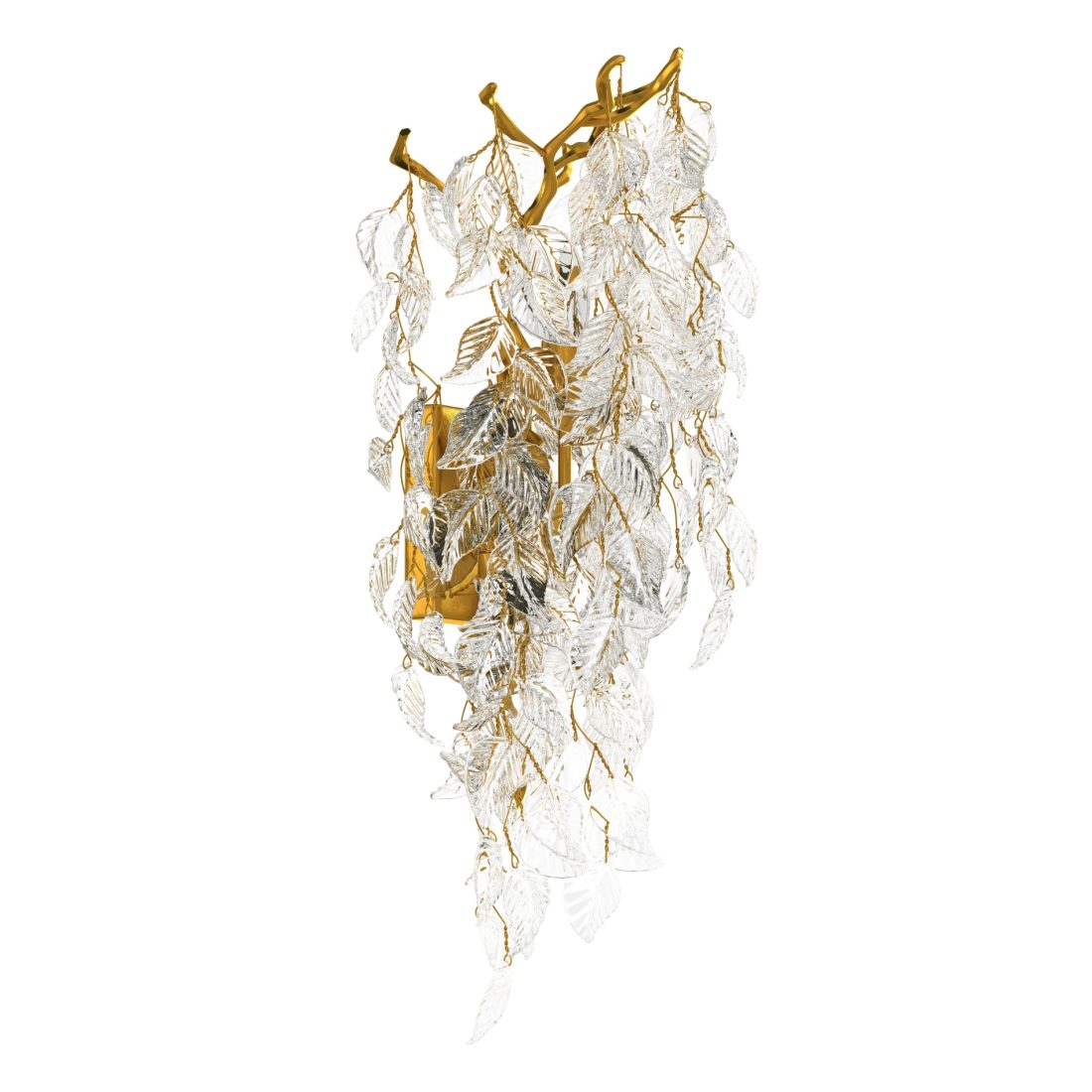 Restoration Hardware Arabella Glass Sconce - 3D Model for VRay