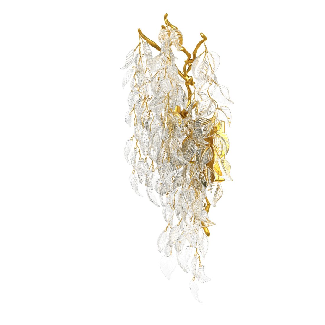 Restoration Hardware Arabella Glass Sconce - 3D Model for VRay