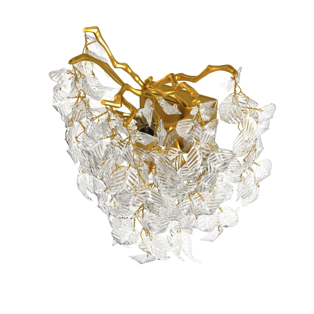 Restoration Hardware Arabella Glass Sconce - 3D Model for VRay