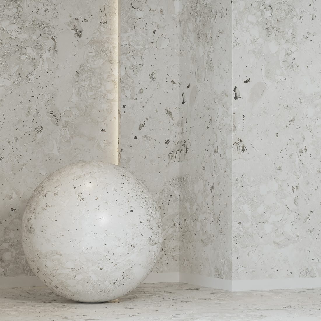 Decorative Stone_61 3D Model for VRay, Corona | CGMood