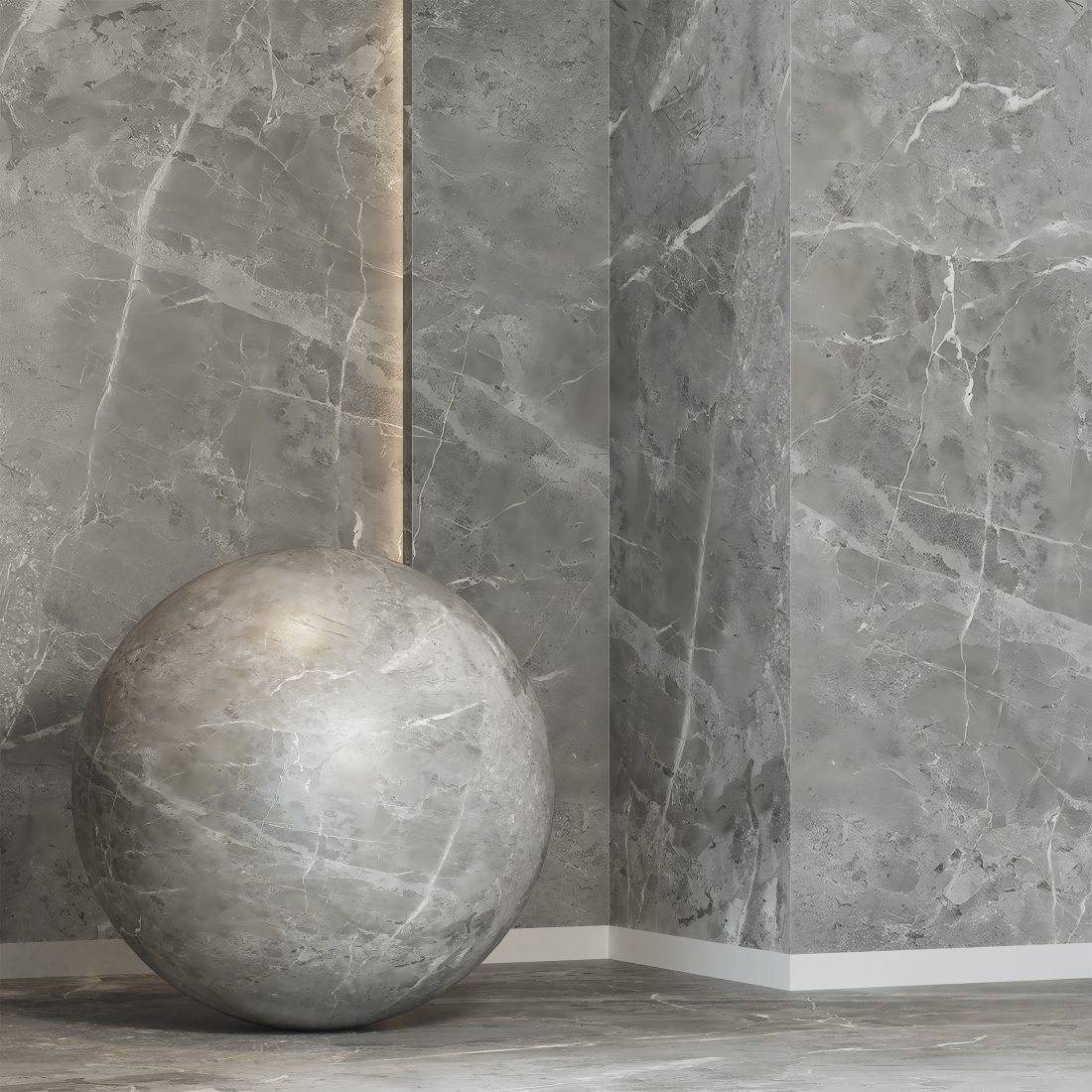 Decorative Stone_42 - 3D Model for VRay, Corona