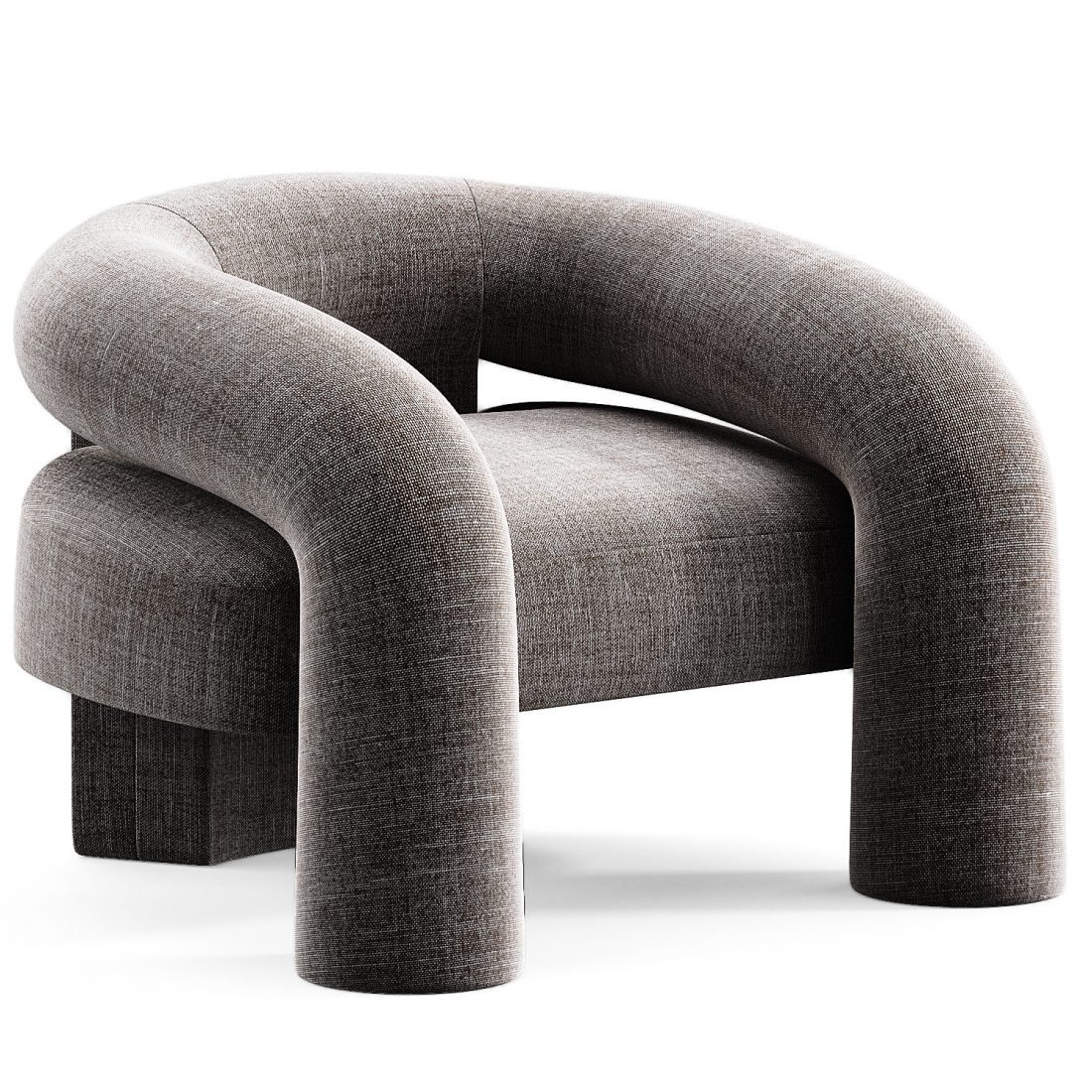Sight Unseen Ian Felton Armchair - 3D Model for Corona