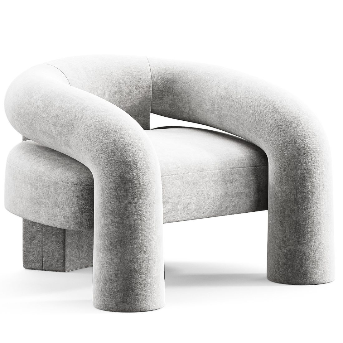 Sight Unseen Ian Felton Armchair - 3D Model for Corona