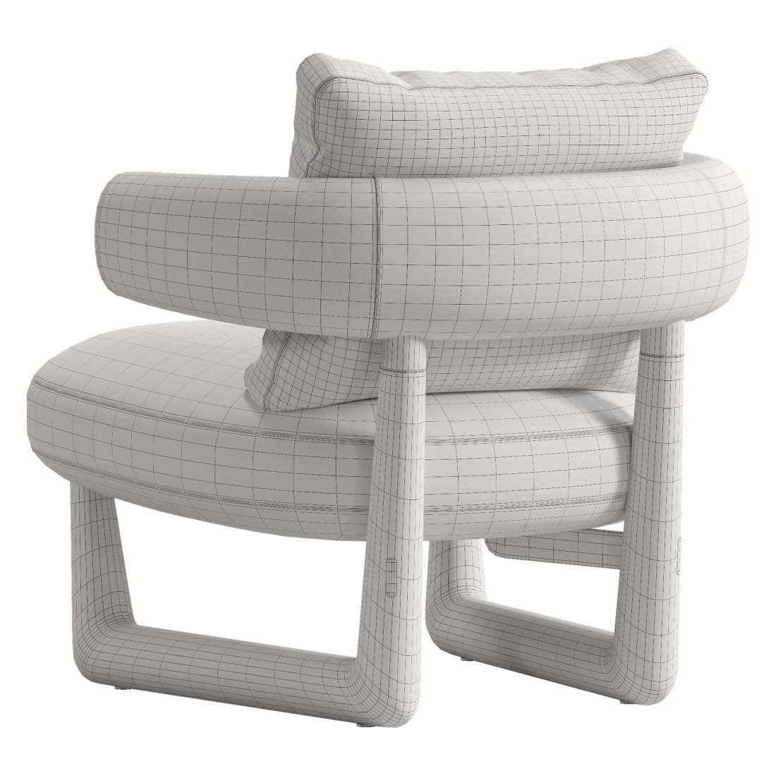 Stig Armchair - 3D Model for Corona