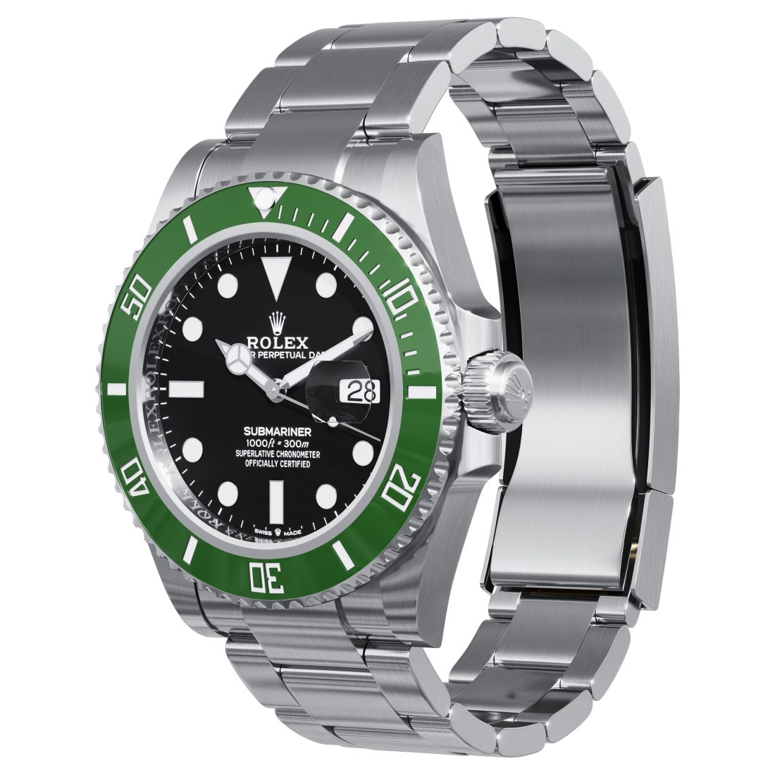 Rolex Submariner Date Green - 3D Model for Corona