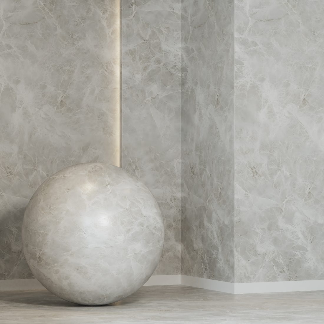 Decorative Stone_49 - 3D Model for VRay, Corona