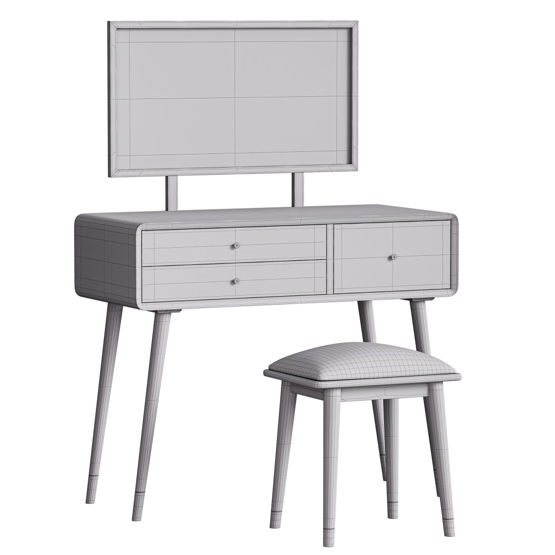 Dressing Table 33 3D Model for Corona | CGMood