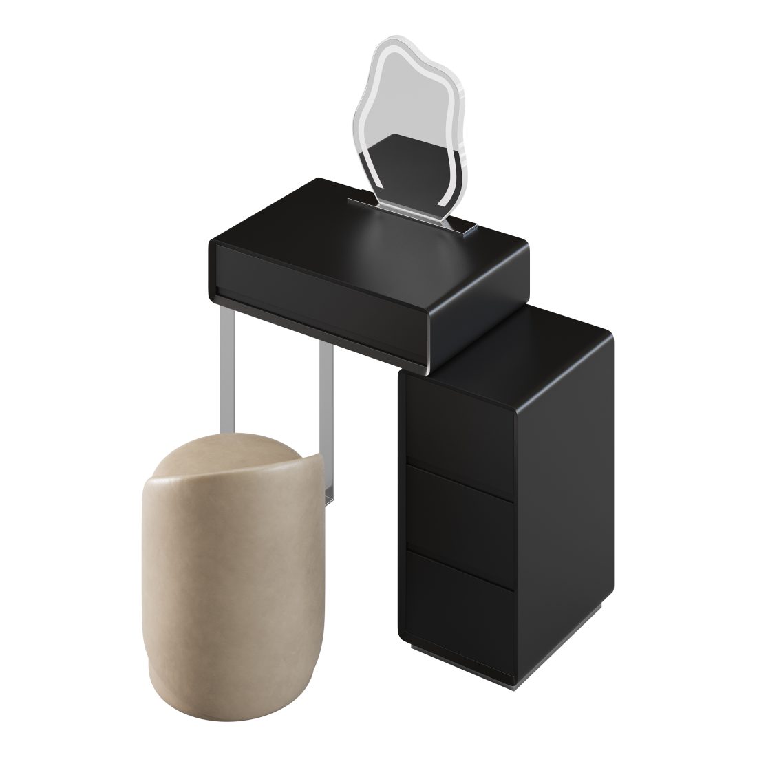 Dressing Table 40 - 3D Model for Corona