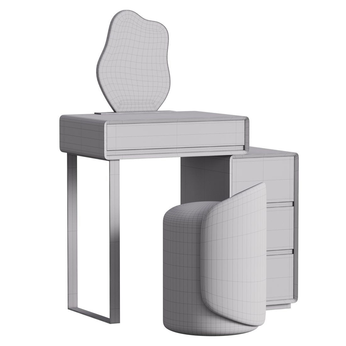 Dressing Table 40 - 3D Model for Corona