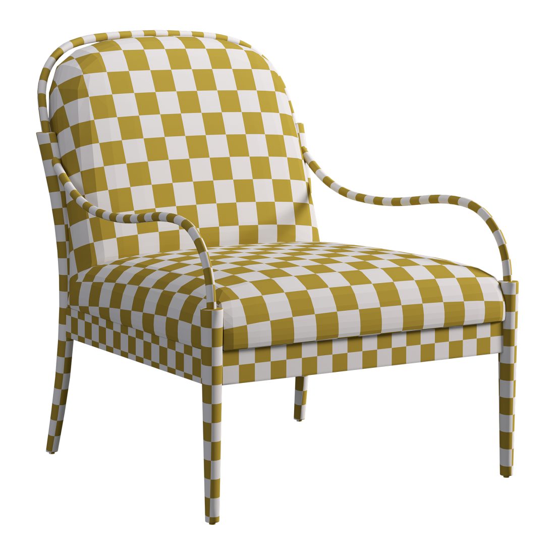 Demi Lounge Chair - 3D Model for Corona