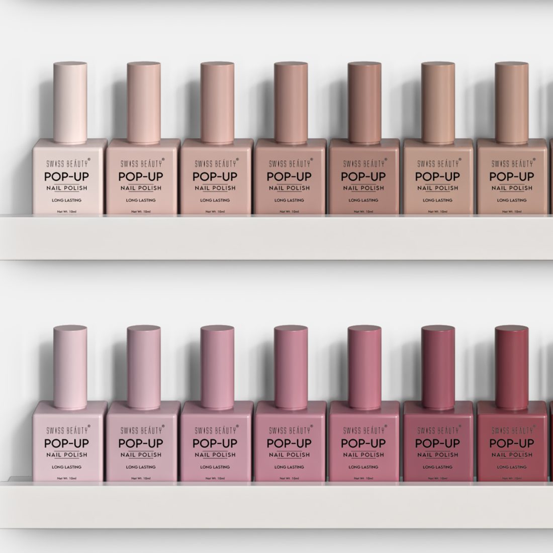 Nail Polish Set 02 - 3D Model for VRay, Corona