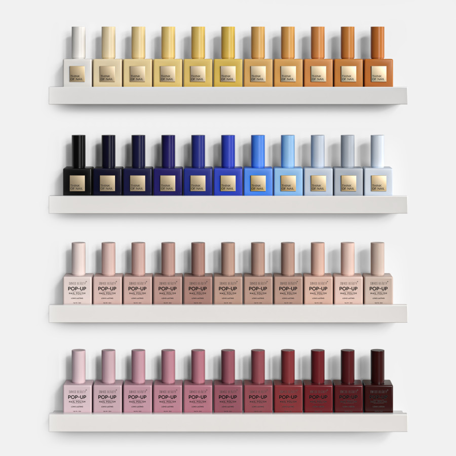 Nail Polish Set 02 - 3D Model for VRay, Corona