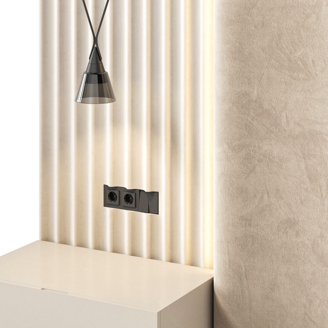 Headboard Rj Easy Design 16 3D Model for VRay, Corona | CGMood