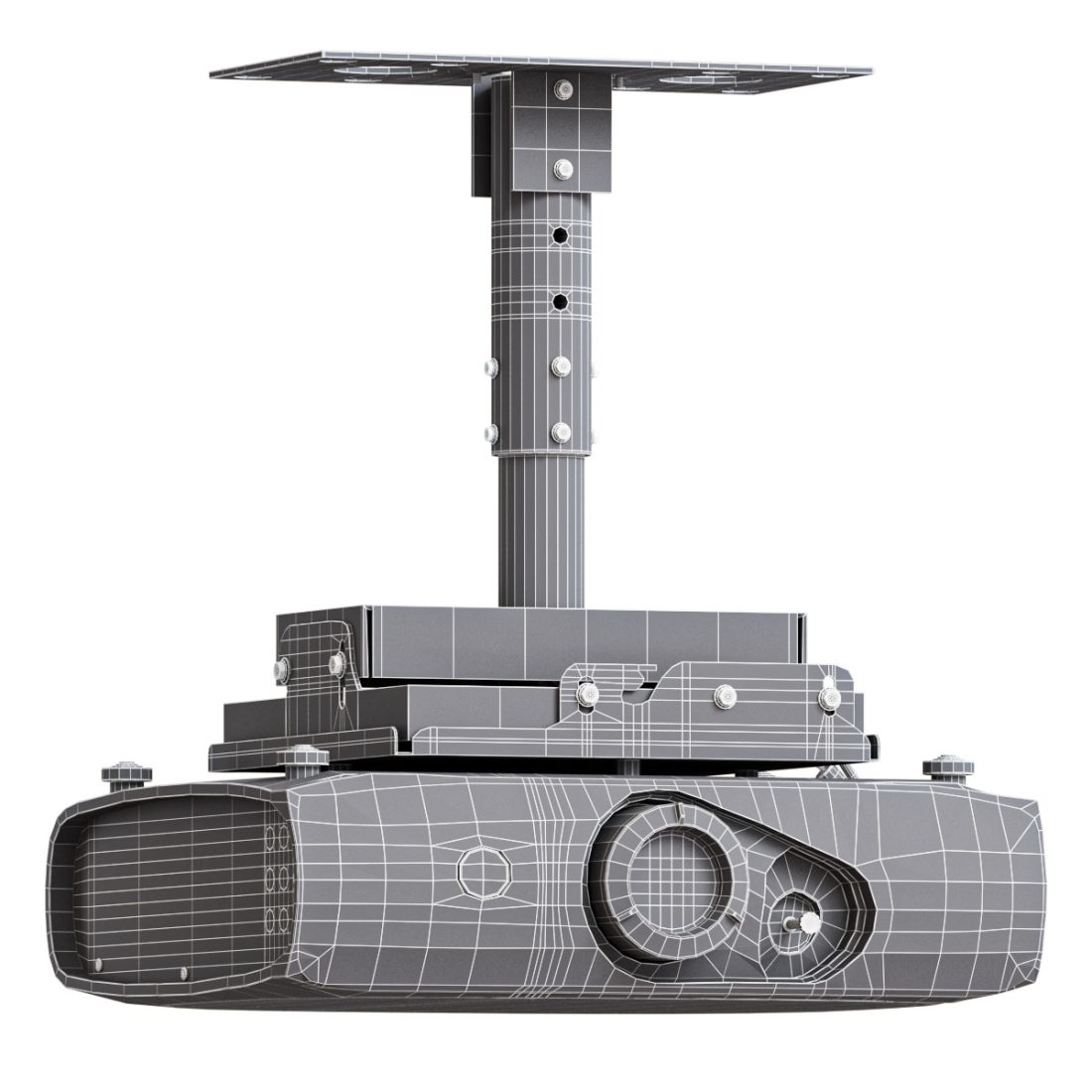 Panasonic Projector Set 3D Model for VRay, Corona | CGMood