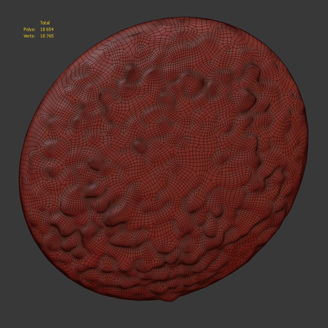 Decorative Panel Made Of Bronze - 3D Model for VRay, Corona