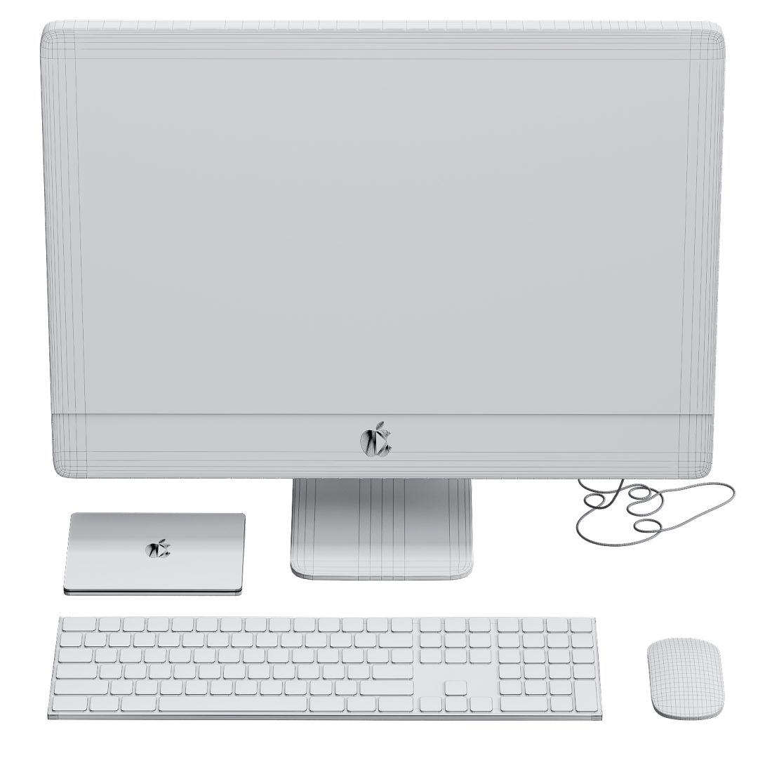 Imac Pro - 3D Model for VRay, Corona