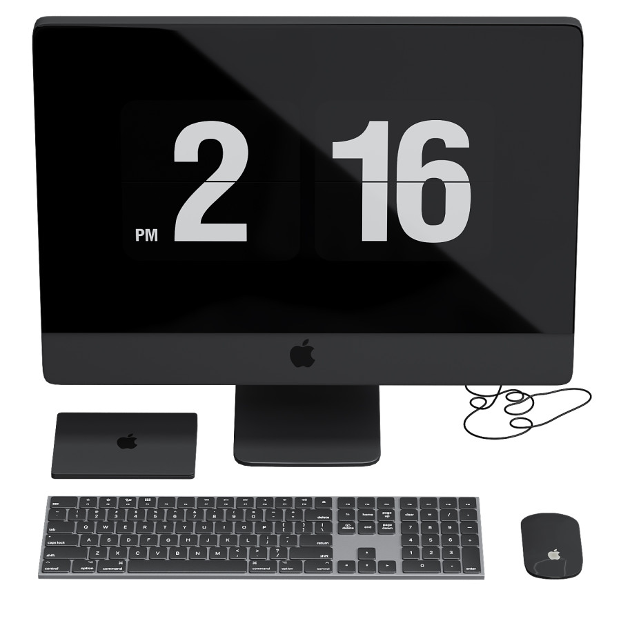 Imac Pro - 3D Model for VRay, Corona